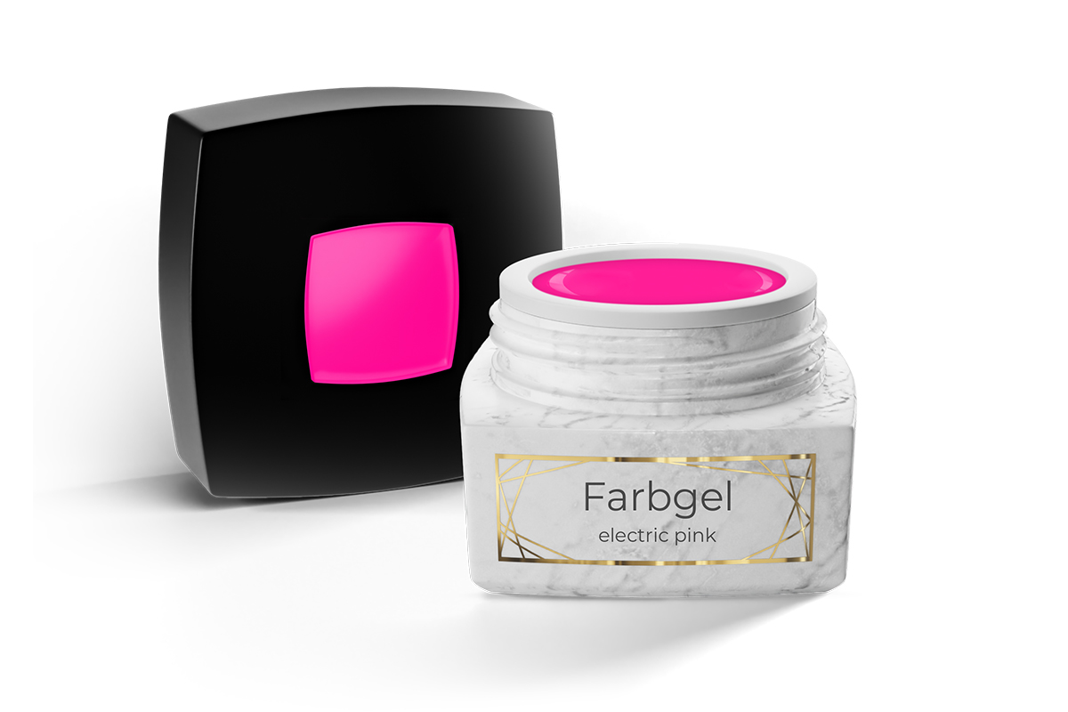 Jolifin LAVENI PRO Farbgel - electric pink 5ml | 26329