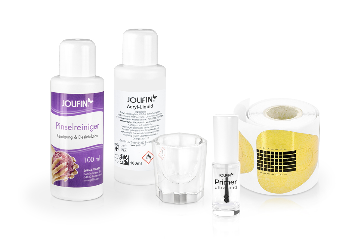 Jolifin Acryl Starter-Set - S - ohne Gerät | 25245