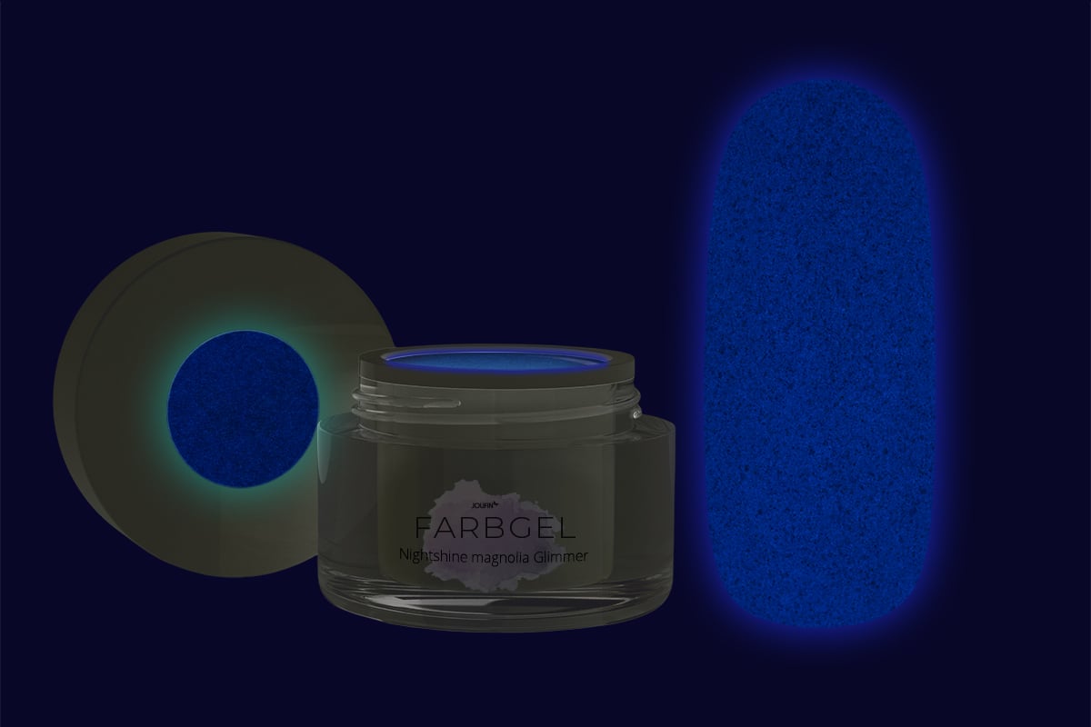 Jolifin Colour Gel Nightshine magnolia Glimmer 5ml | 11786NT
