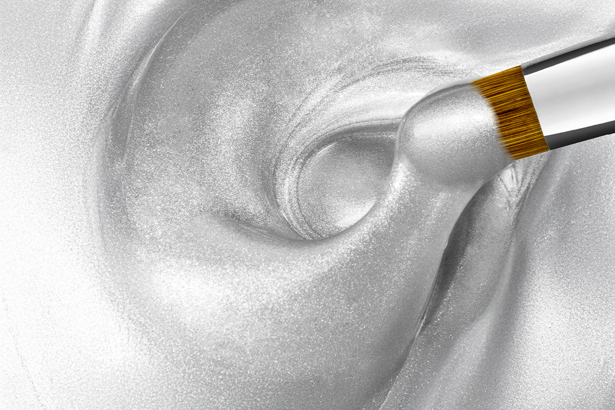 Jolifin Stamping Gel - silver 5ml | 33718T