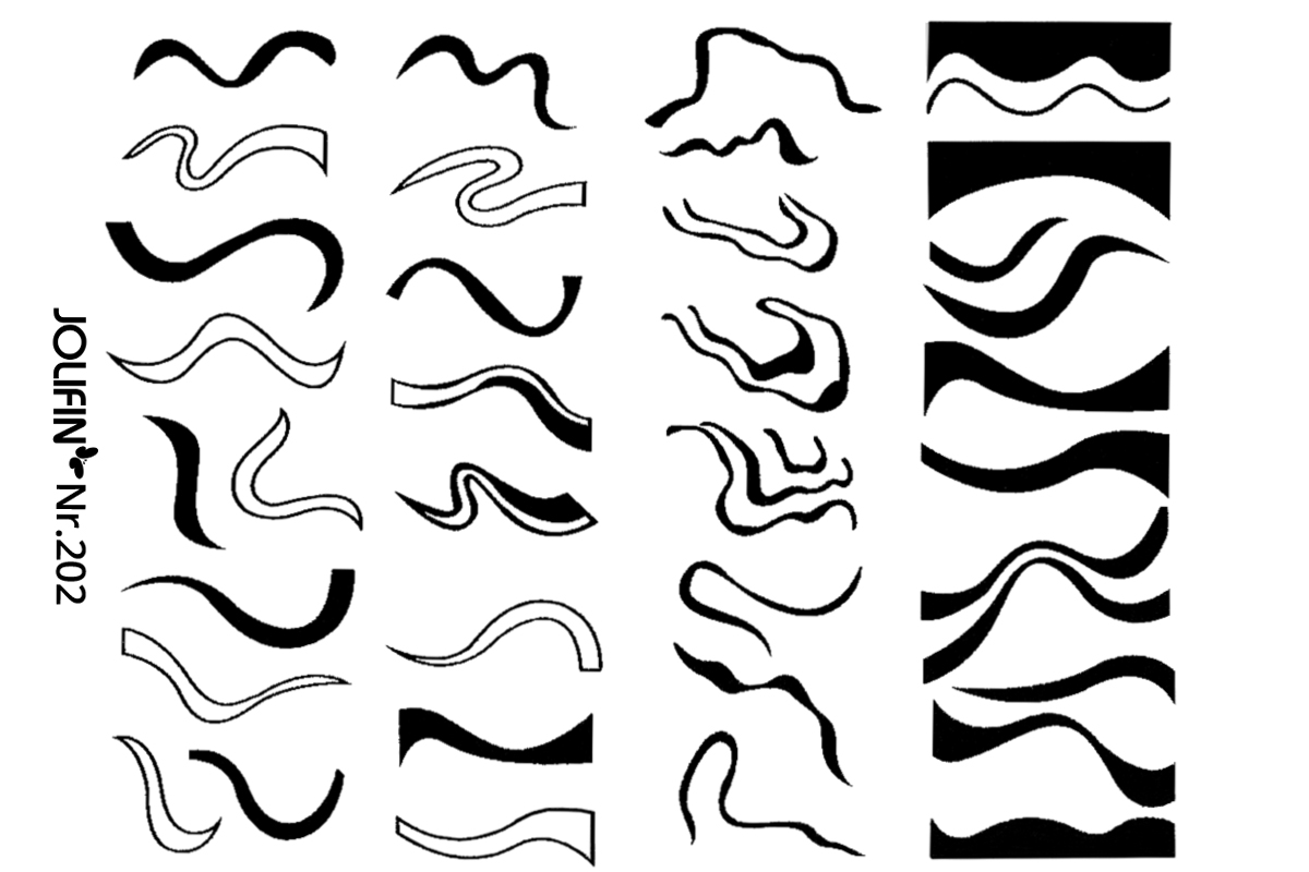 Jolifin Stamping stencil - No. 202 | 28974