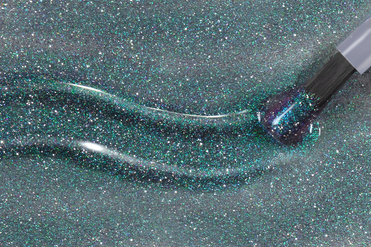 Jolifin LAVENI 3in1 Shellac - Cat-Eye 9D FlashOn ocean 10ml | 28161T