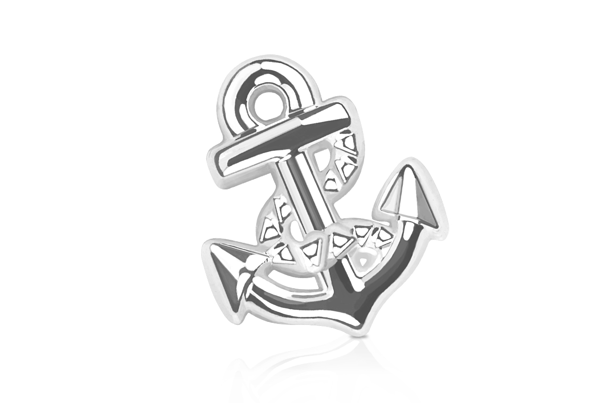 Jolifin Overlay Anchor silver | 8842