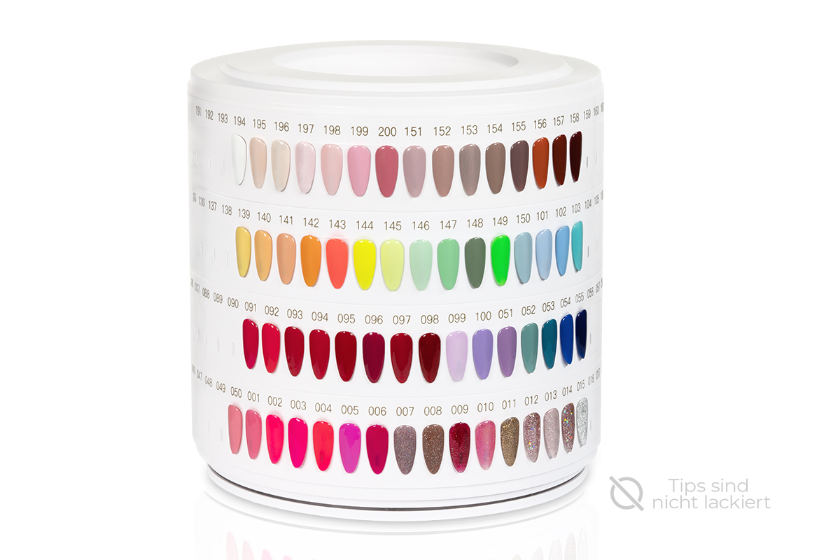 Jolifin XL colour presentation display - incl. tip holder & tips | 32850