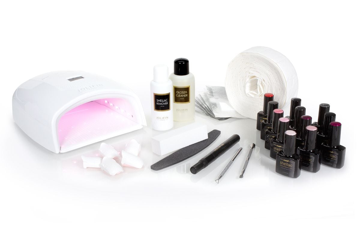 Jolifin LAVENI Shellac Starter-Set - L - Premium Akku Gerät | 23802
