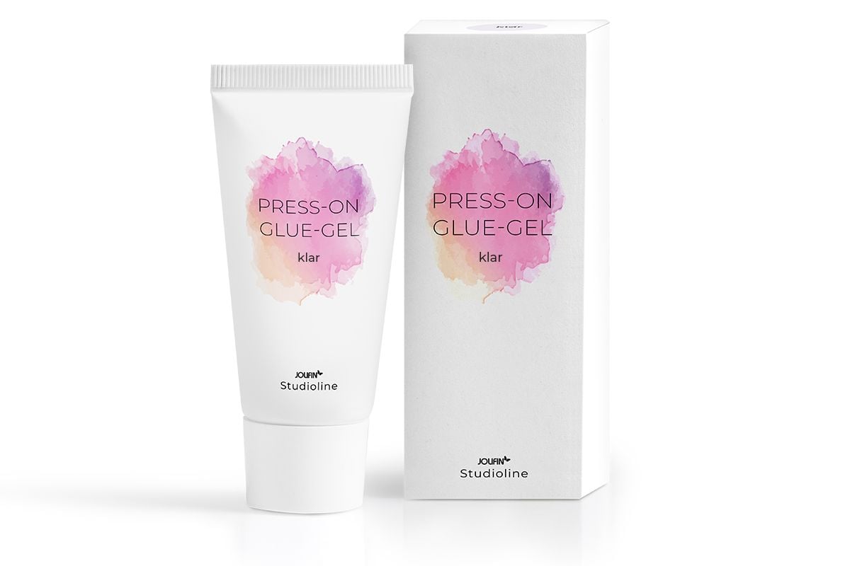 Jolifin Studioline - Press-On Glue Gel clear 50ml | 28695T