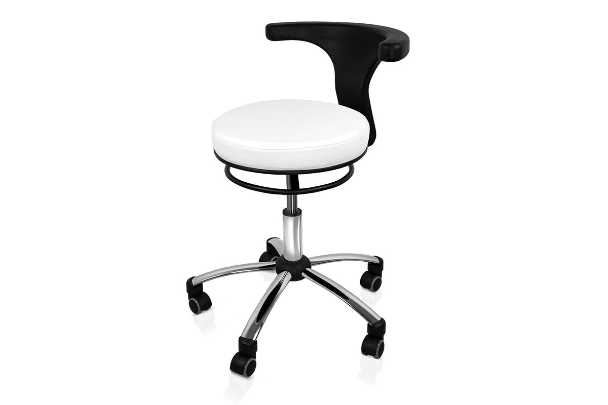 Jolifin Rollhocker mit Rückenlehne | 11002