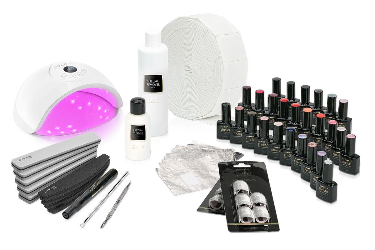 Jolifin LAVENI Shellac Starter-Set - XXL - Luna | 28772